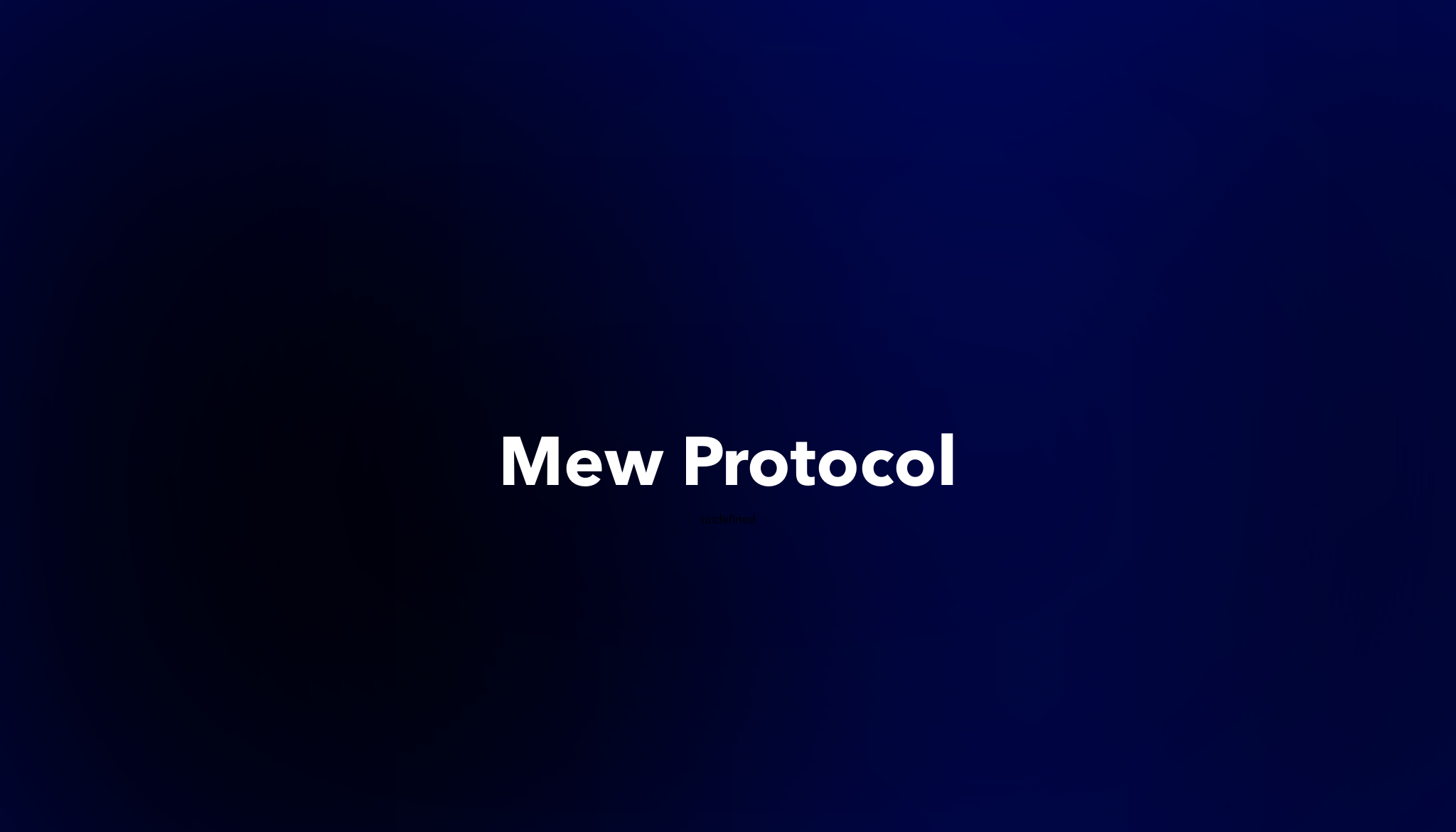 Mew Protocol | Dework